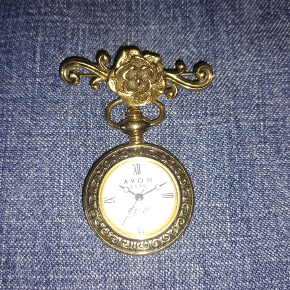 Avon | Jewelry | Vintage Avon Watch Brooch | Poshmark